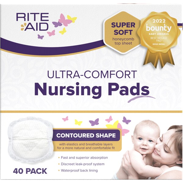 Rite Aid Nursing Pads 40 Pack | Woolworths
