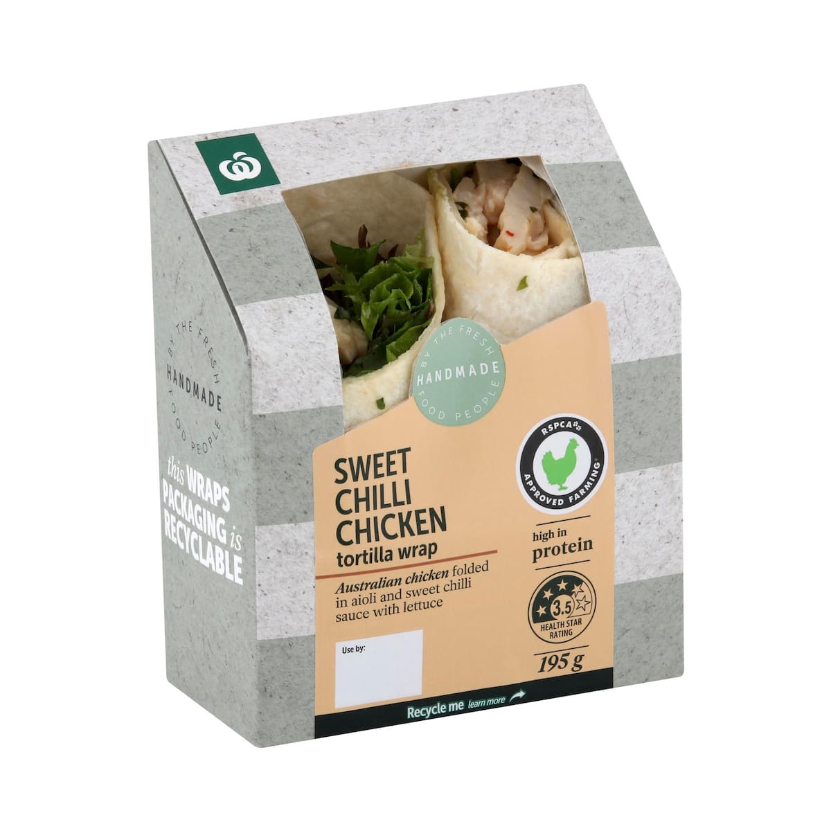 Woolworths Sweet Chilli Chicken Wrap 175g | bunch