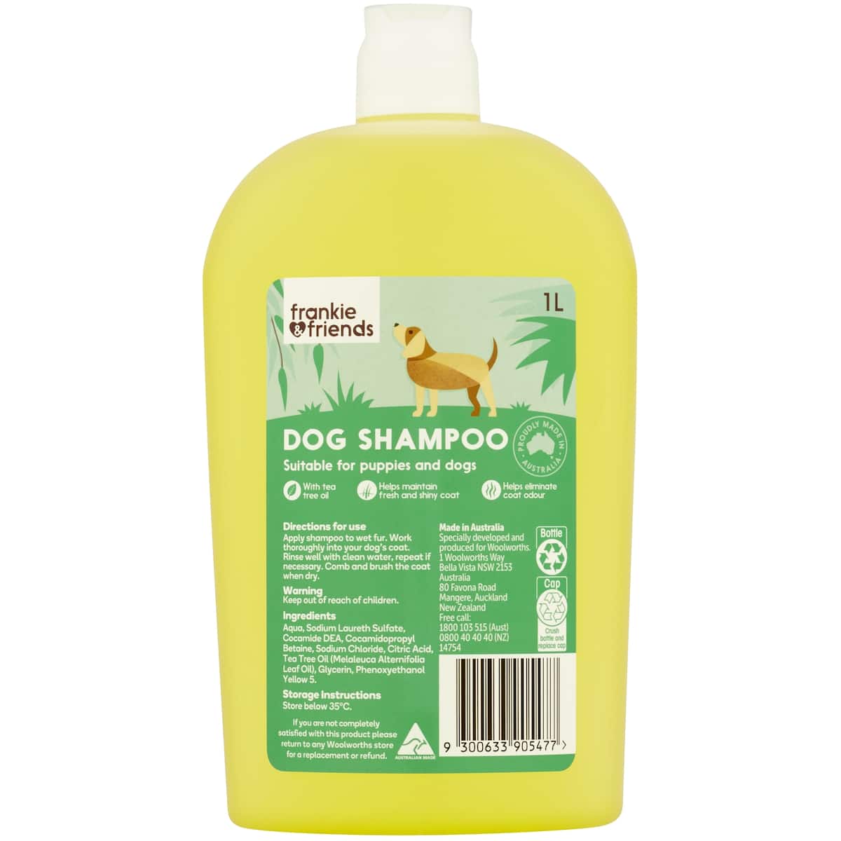 Frankie & Friends Dog Shampoo 1l | bunch
