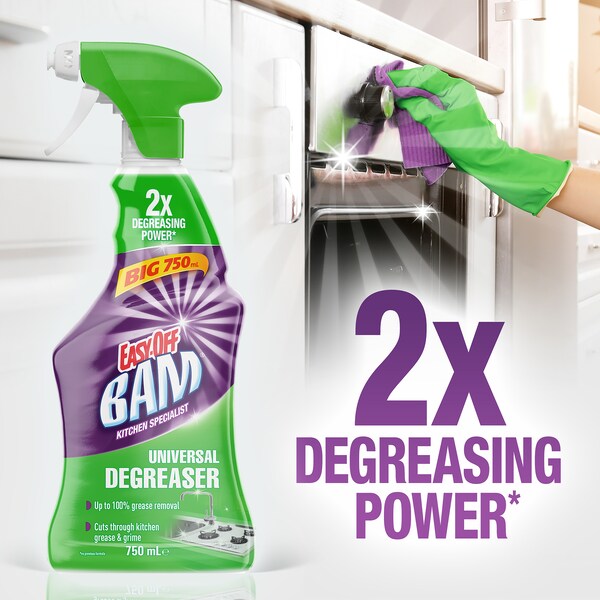 Easy Off Bam Kitchen Degreaser Cleaning Spray 750ml | Woolworths