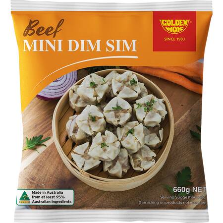 Get Golden Wok Asian Mini Dim Sims 660g delivered to your doorsteps in ...