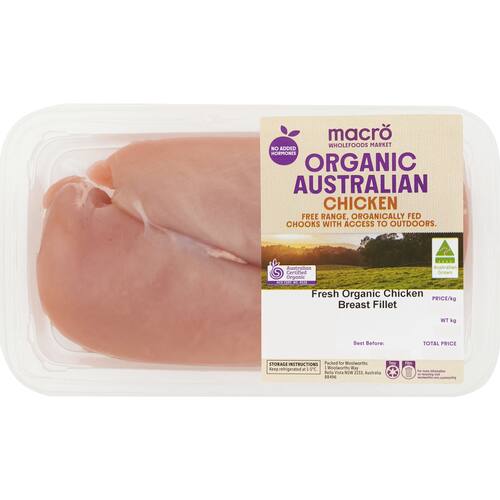 Macro Organic Chicken Breast Fillet 300g - 600g | bunch