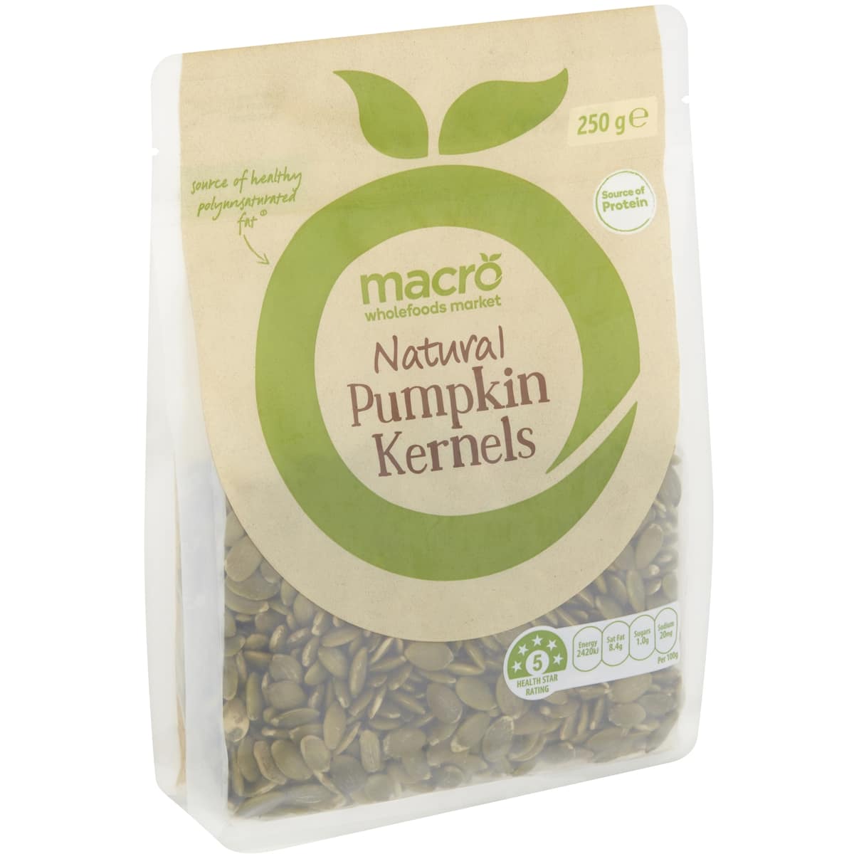 Macro Pumpkin Kernels 250g | bunch