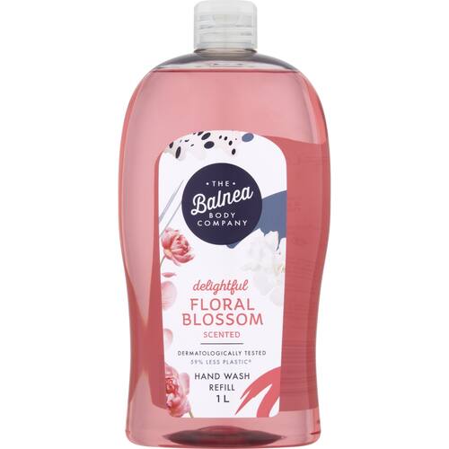 The Balnea Body Company Handwash Refill Delightful Floral Blossom 1L ...