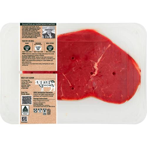 Woolworths Beef Rump Steak 250g | bunch