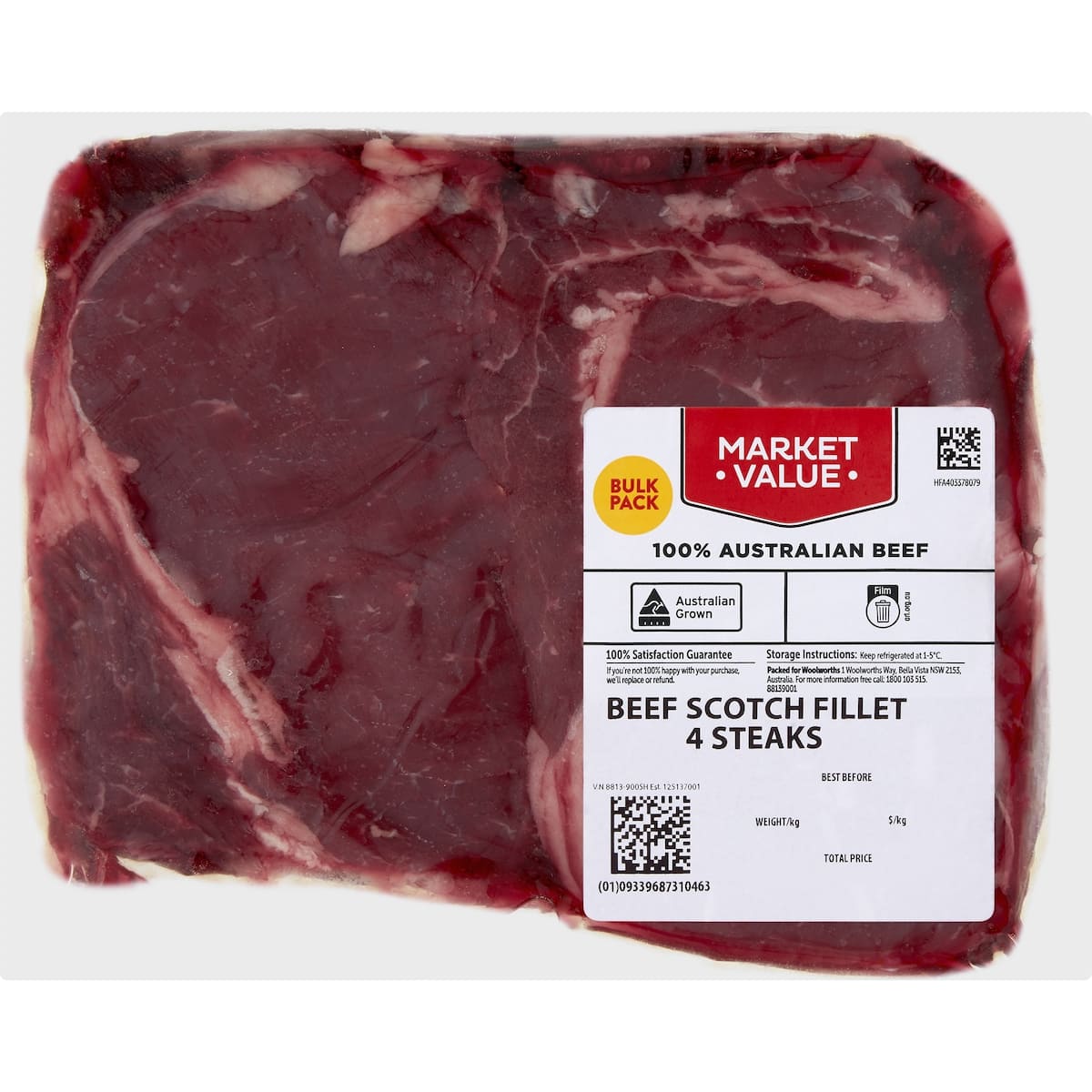 Market Value Scotch Fillet 420g - 900g | bunch