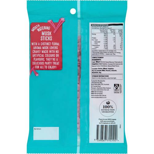Woolworths Musk Sticks 320g | bunch