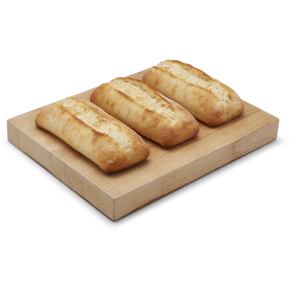 White Panini Roll 3 Pack | bunch