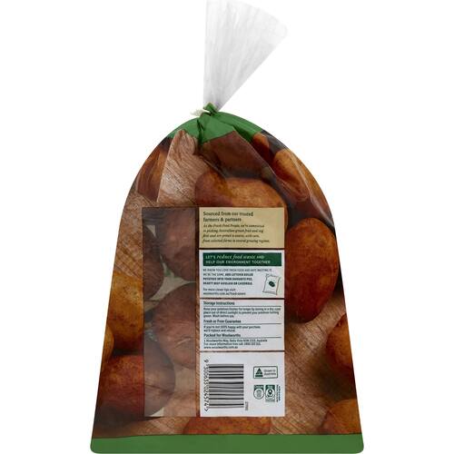 Woolworths Brushed Potatoes Bag 2kg | bunch
