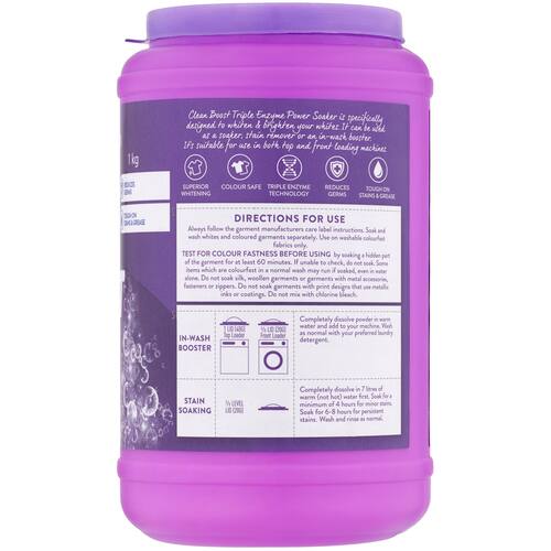 Clean Boost Triple Enzyme Power Soaker 1kg | bunch