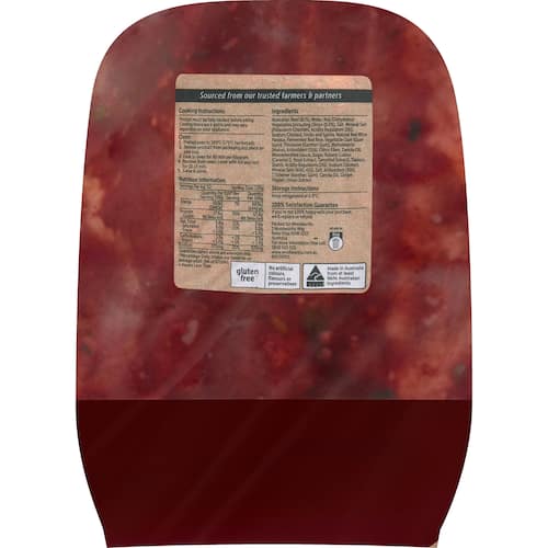 Woolworths Roast Beef In Onion, Garlic & Red Wine 800g - 1.5kg | bunch