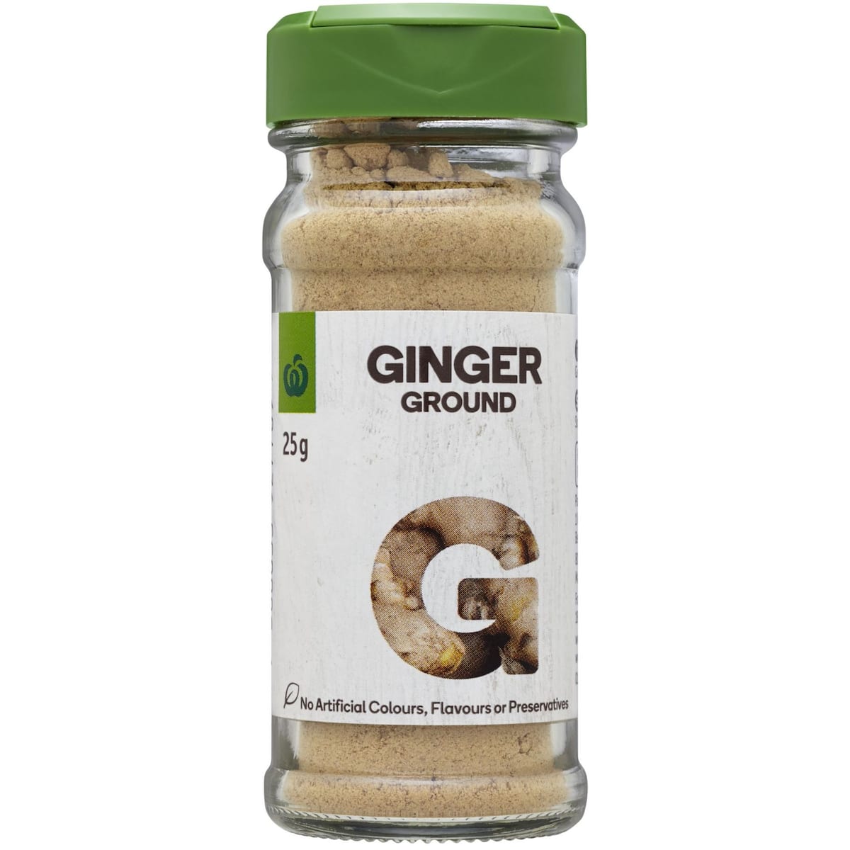 Woolworths Ginger Ground 25g | bunch