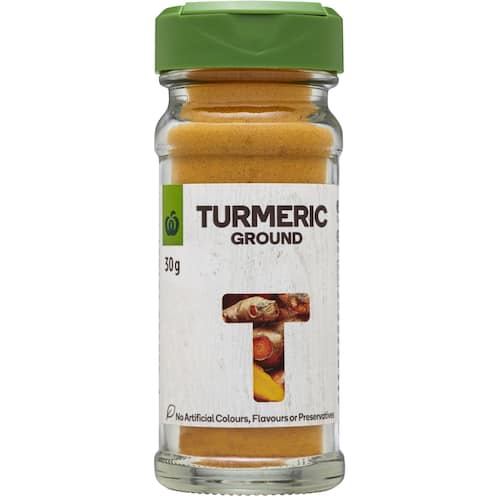 Woolworths Turmeric Ground 30g | bunch