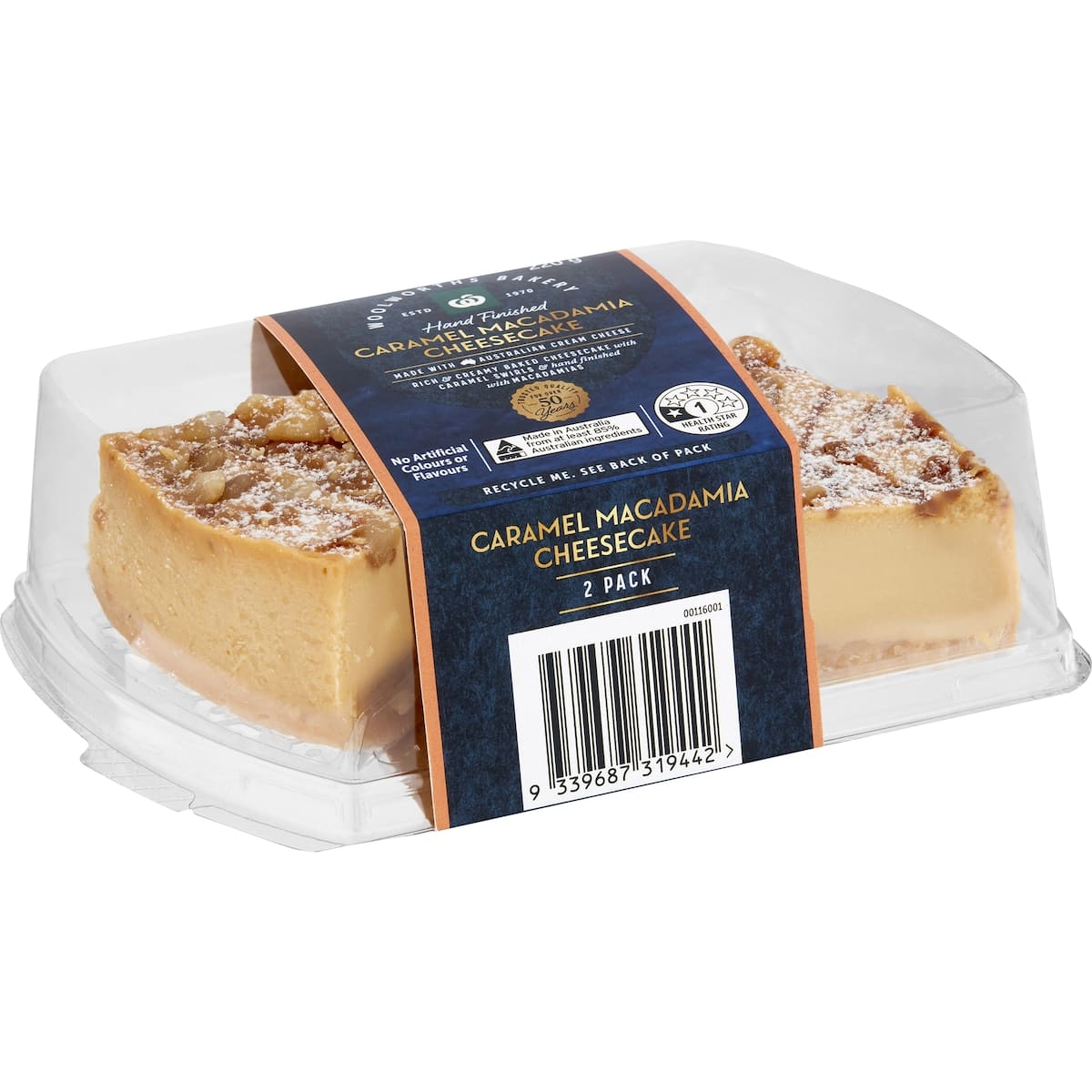 Caramel Macadamia Cheesecake 2 pack | bunch