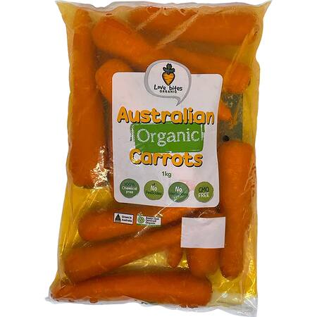 Get Organic Australian Carrots 1kg delivered to your doorsteps in ...