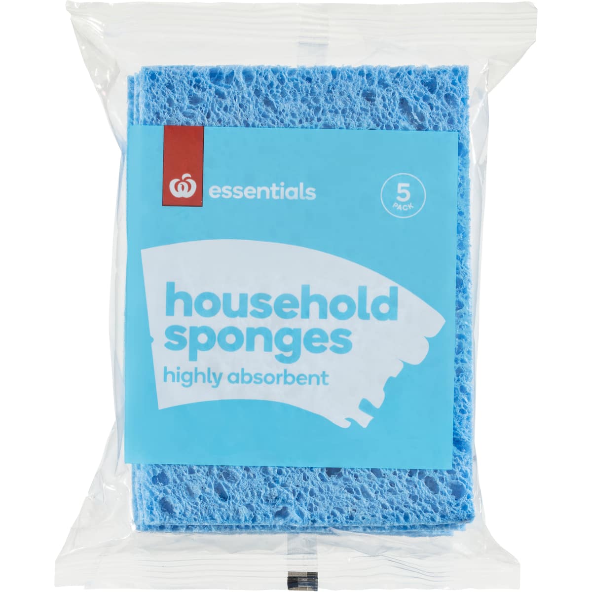Essentials Household Sponge 5 Pack | bunch