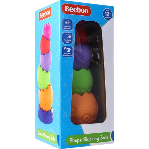 Beeboo Shape Stacking Balls Each | Woolworths