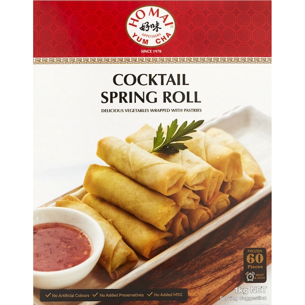 Ho Mai Spring Rolls Cocktail 1kg | Woolworths