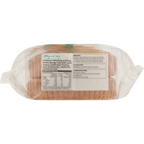 Woolworths Double Unfilled Sponge 460g | bunch