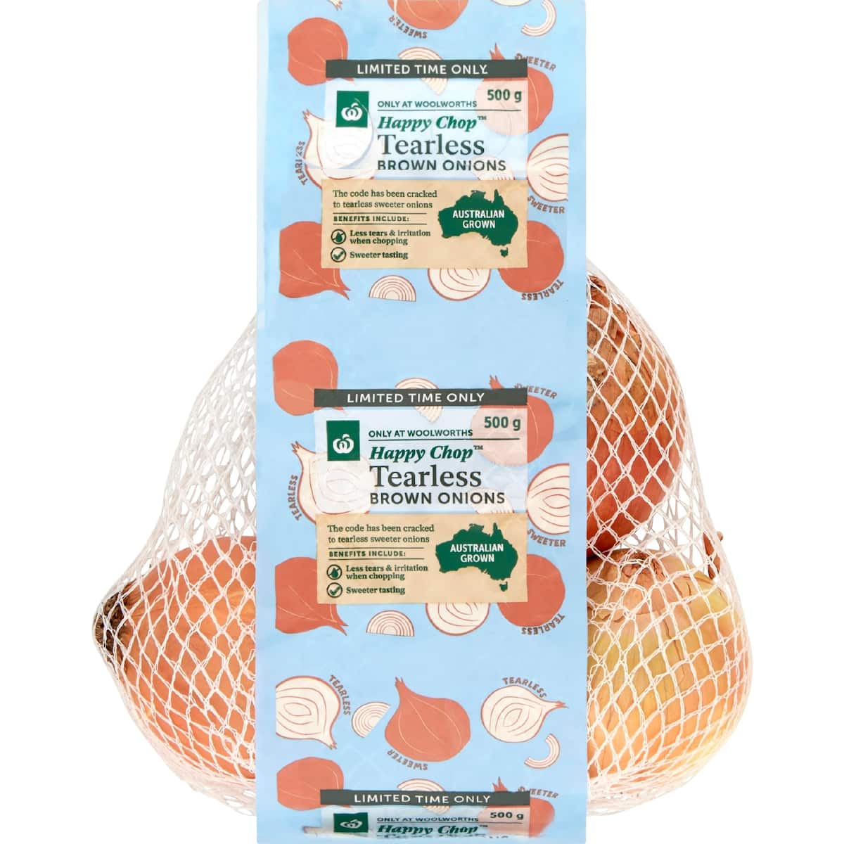 Happy Chop Tearless Brown Onions 500g | bunch