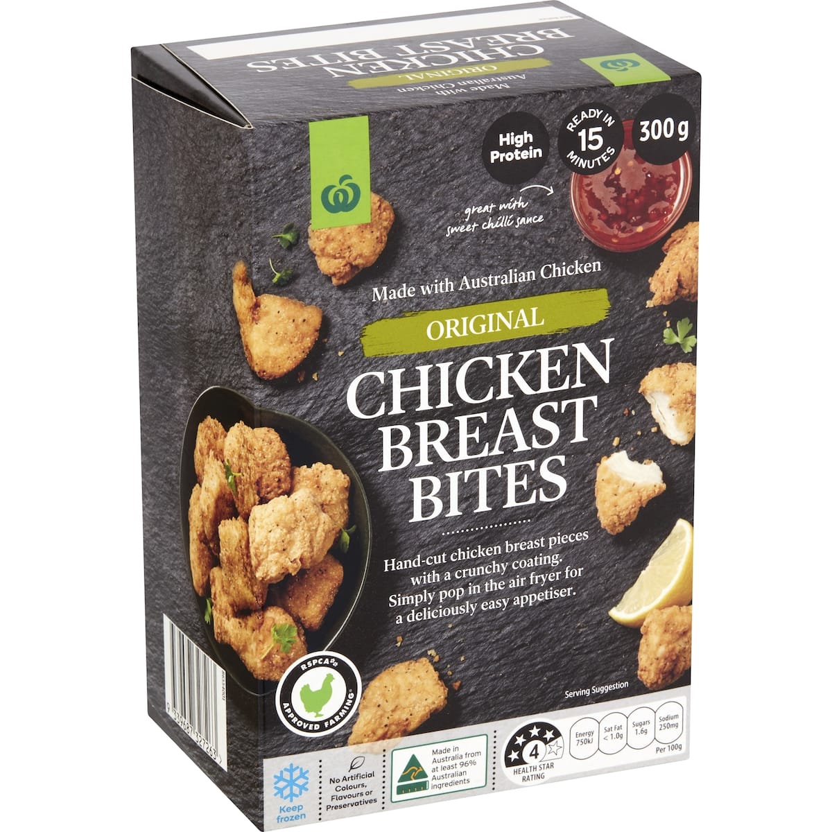 Woolworths Chicken Breast Bites Original 300g | bunch