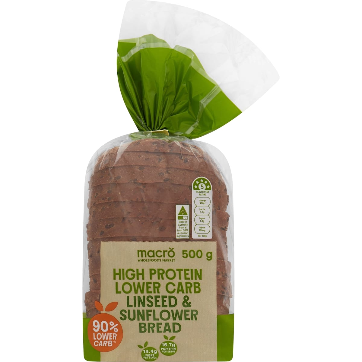 Macro High Protein Lower Carb Loaf 500g | bunch