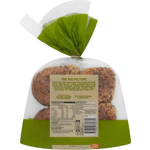 Macro High Protein Lower Carb Rolls 4pk | bunch