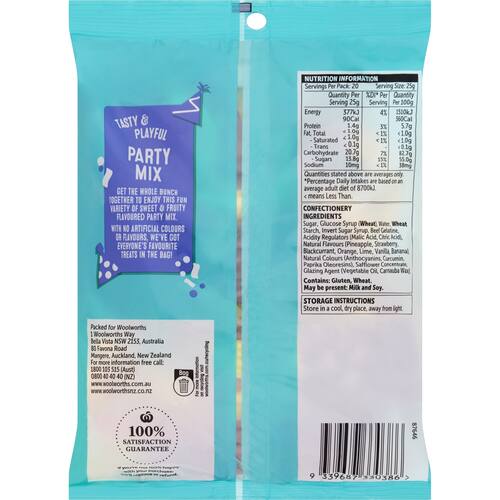 Woolworths Party Mix 500g | bunch