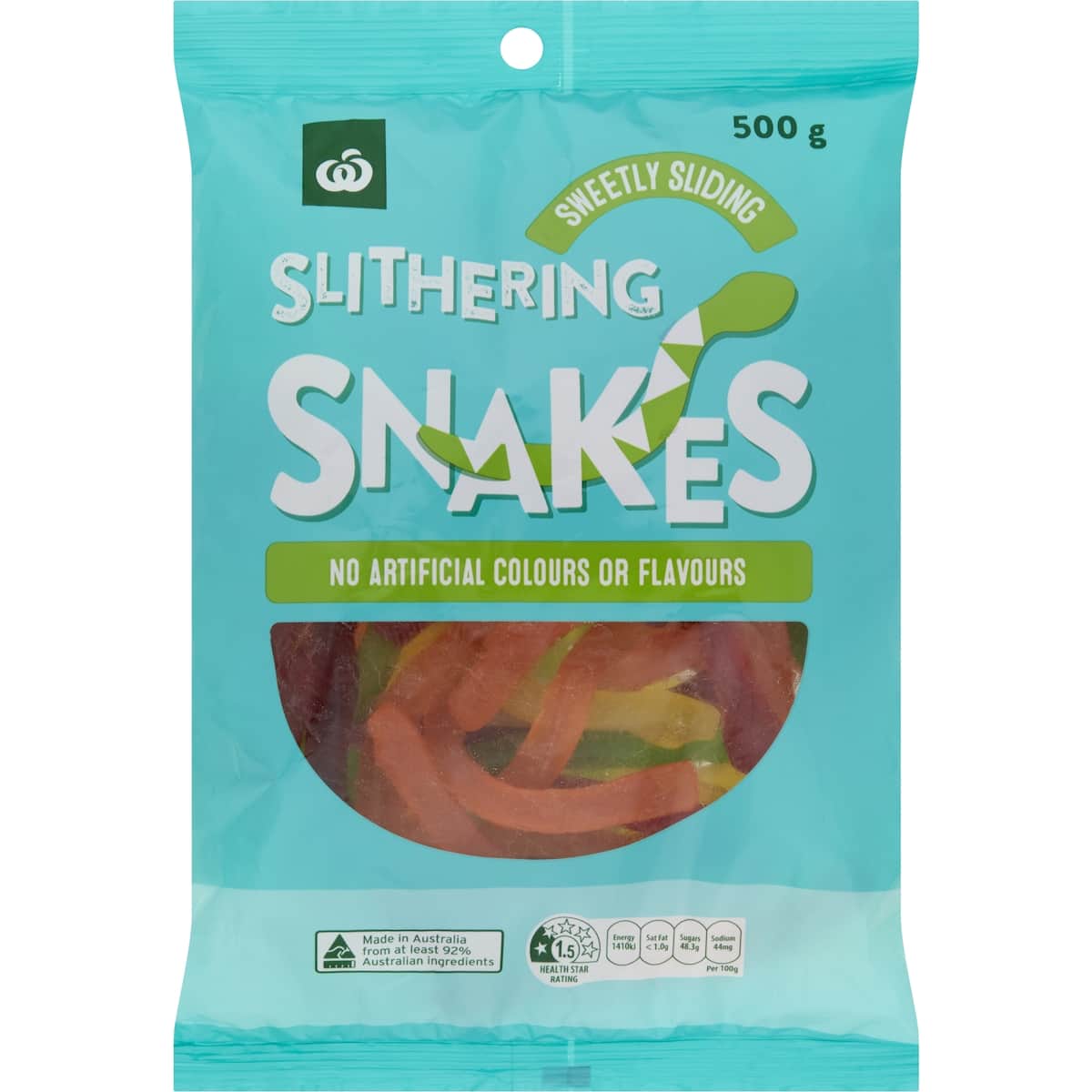 Woolworths Slithering Snakes 500g | bunch