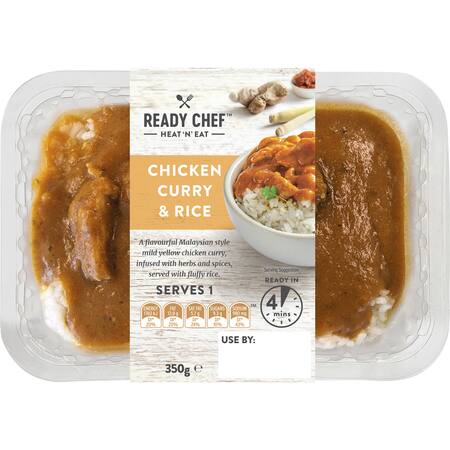 Get Ready Chef Chicken Curry Rice 350g delivered to your doorsteps in ...