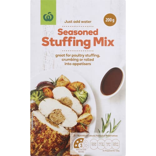 Woolworths Seasoned Stuffing Mix 200g | bunch
