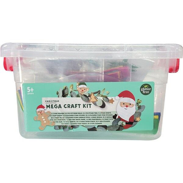 Christmas Mega Craft Activity Kit Each | Woolworths