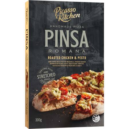 Get Picasso Kitchen Pinsa Romana Roasted Chicken & Pesto 300g delivered ...