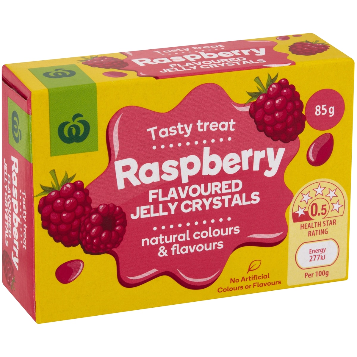 Woolworths Jelly Raspberry 85g | bunch