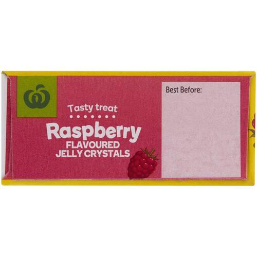 Woolworths Jelly Raspberry 85g | bunch