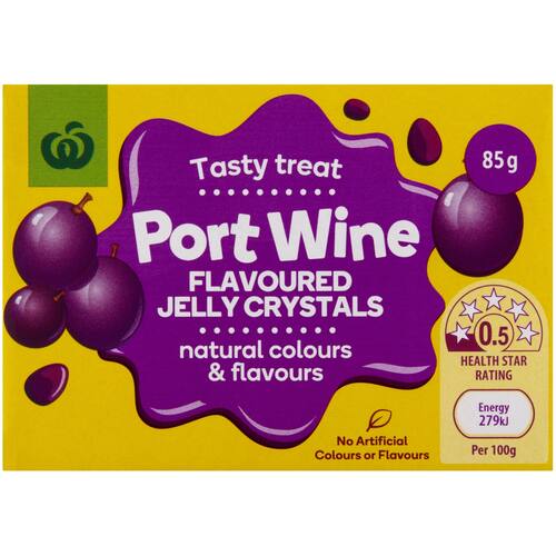 Woolworths Jelly Port Wine 85g | bunch