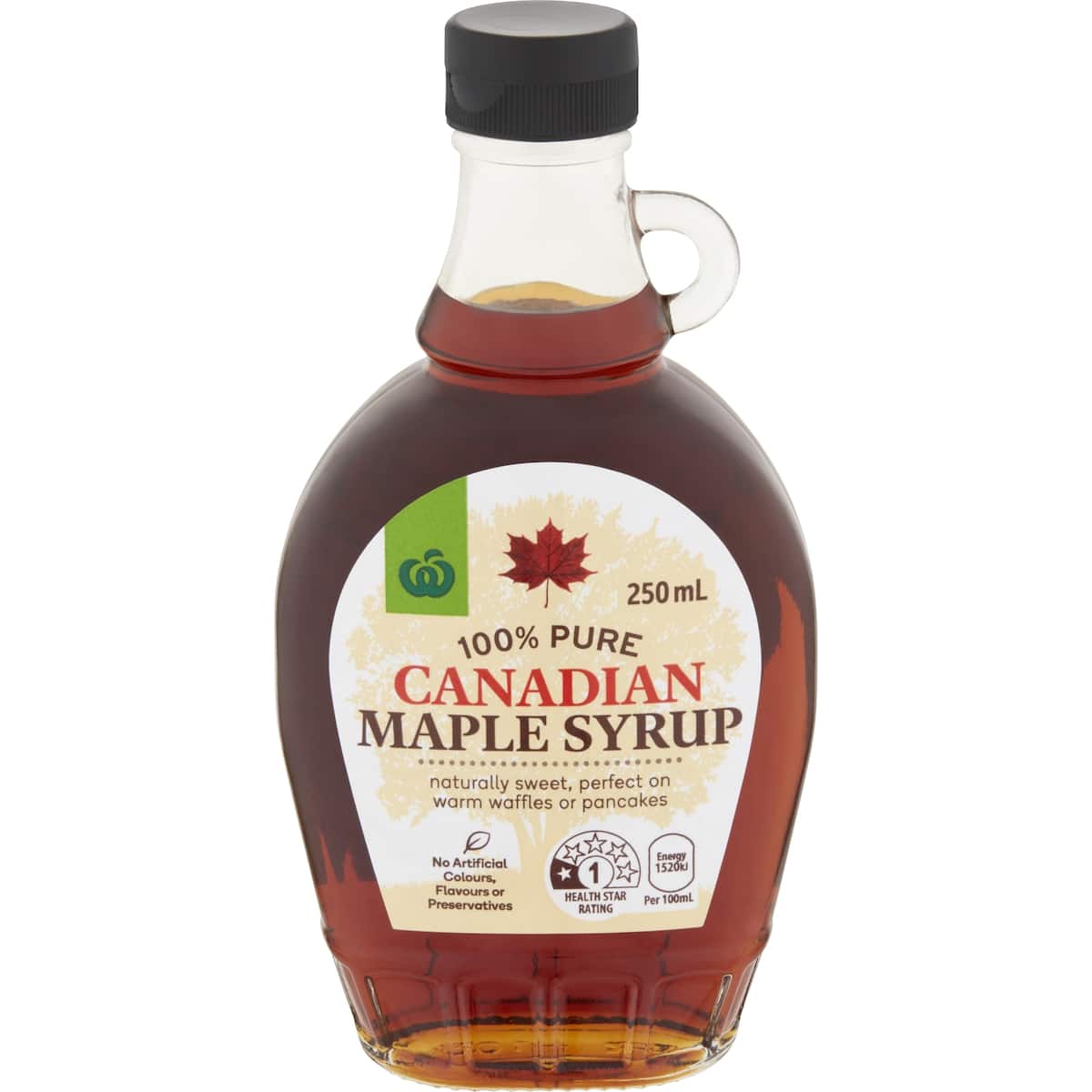 Woolworths 100% Canadian Maple Syrup 250mL | bunch