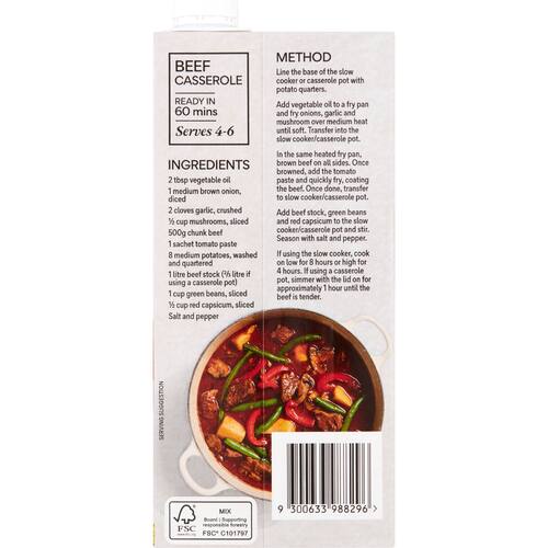 Woolworths Beef Liquid Stock 1l | bunch