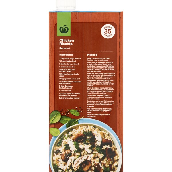 Woolworths Chicken Liquid Stock Salt Reduced 1l | Woolworths