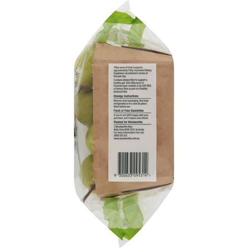 Woolworths Packham Pear Punnet 1kg | bunch