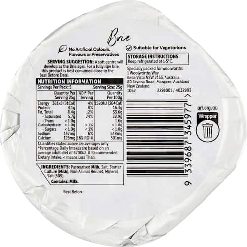 Thomas Dux Brie Cheese 125g | bunch