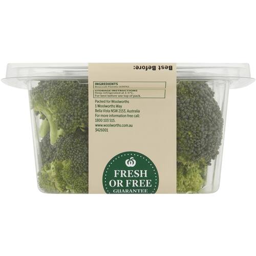 Woolworths Broccoli Florets 220g | bunch