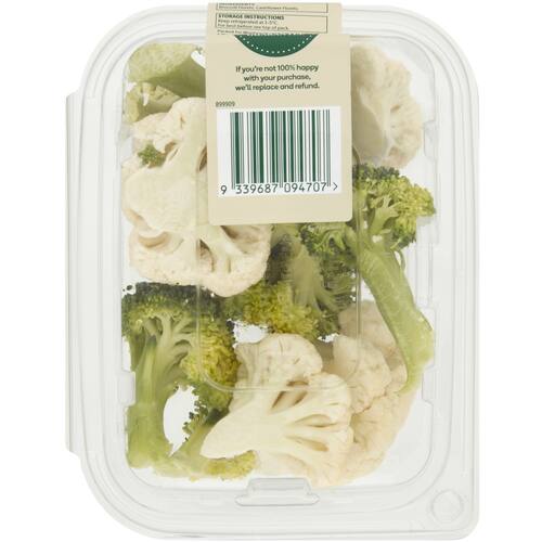 Woolworths Broccoli and Cauliflower Florets 220g | bunch