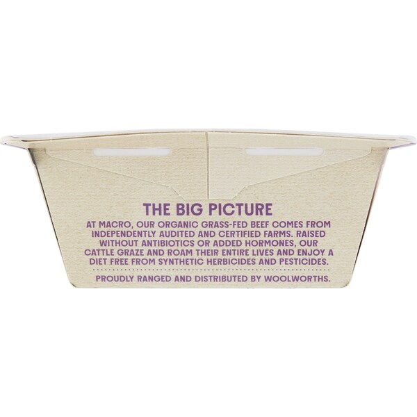 Macro Organic Extra Lean Beef Mince 500g | Woolworths