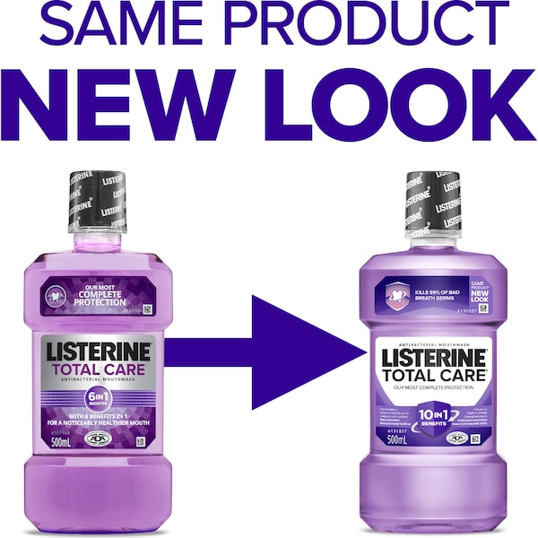 Listerine Total Care Antibacterial Mouthwash 1l | Woolworths Listerine Total Care Antibacterial Mouthwash 1l | Woolworths
