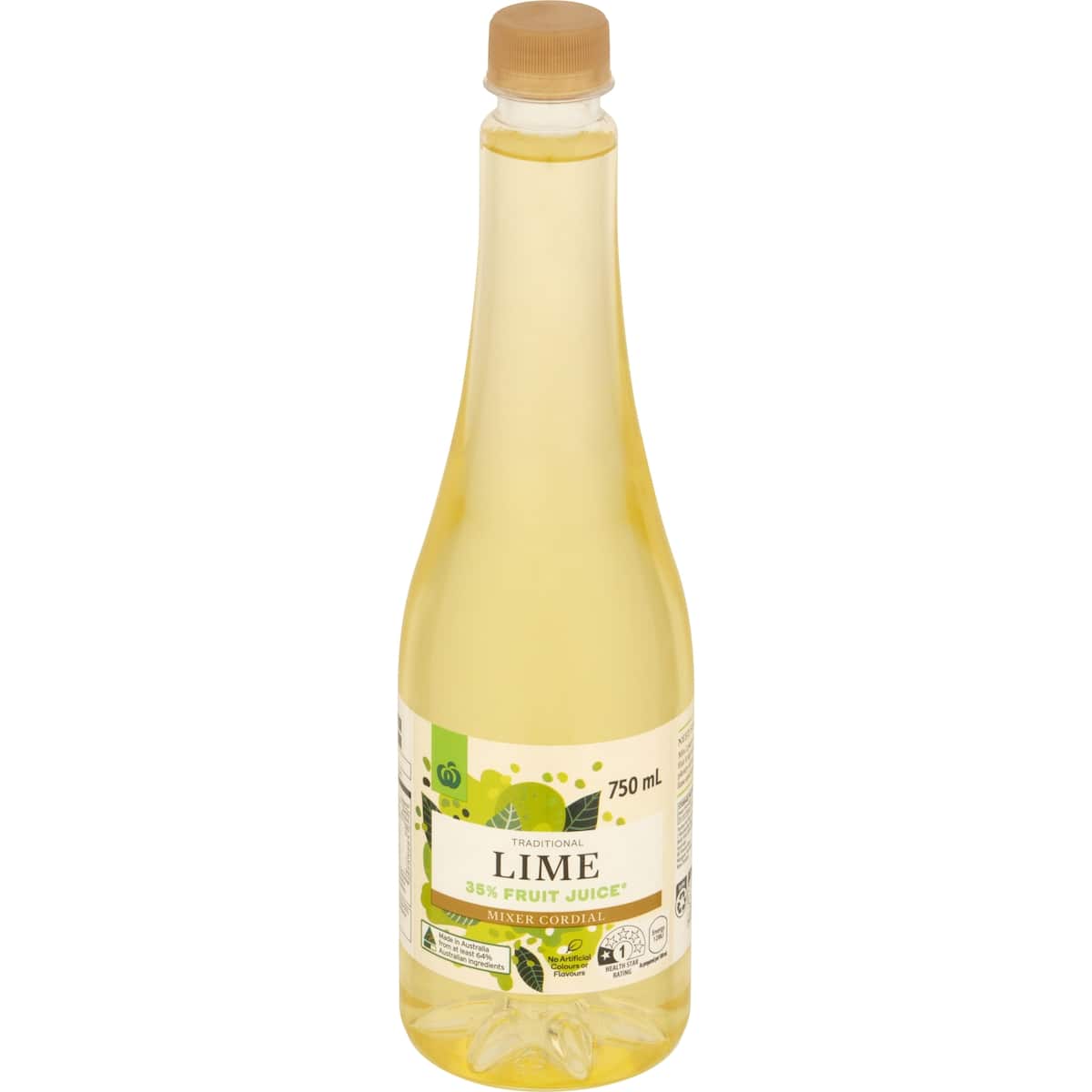 Woolworths Lime Cordial 750ml | bunch