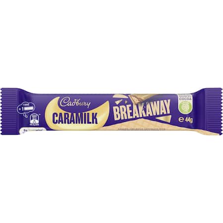 Get Cadbury Caramilk Breakaway Chocolate Bar 44g delivered to your ...