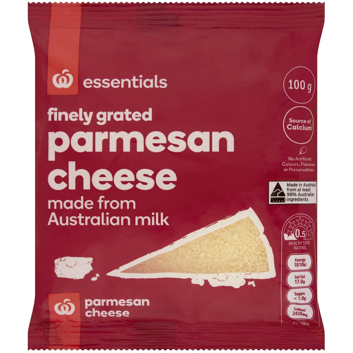 Essentials Parmesan Cheese 100g | bunch