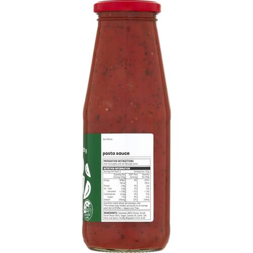 Essentials Chunky Pasta Sauce 700g | bunch