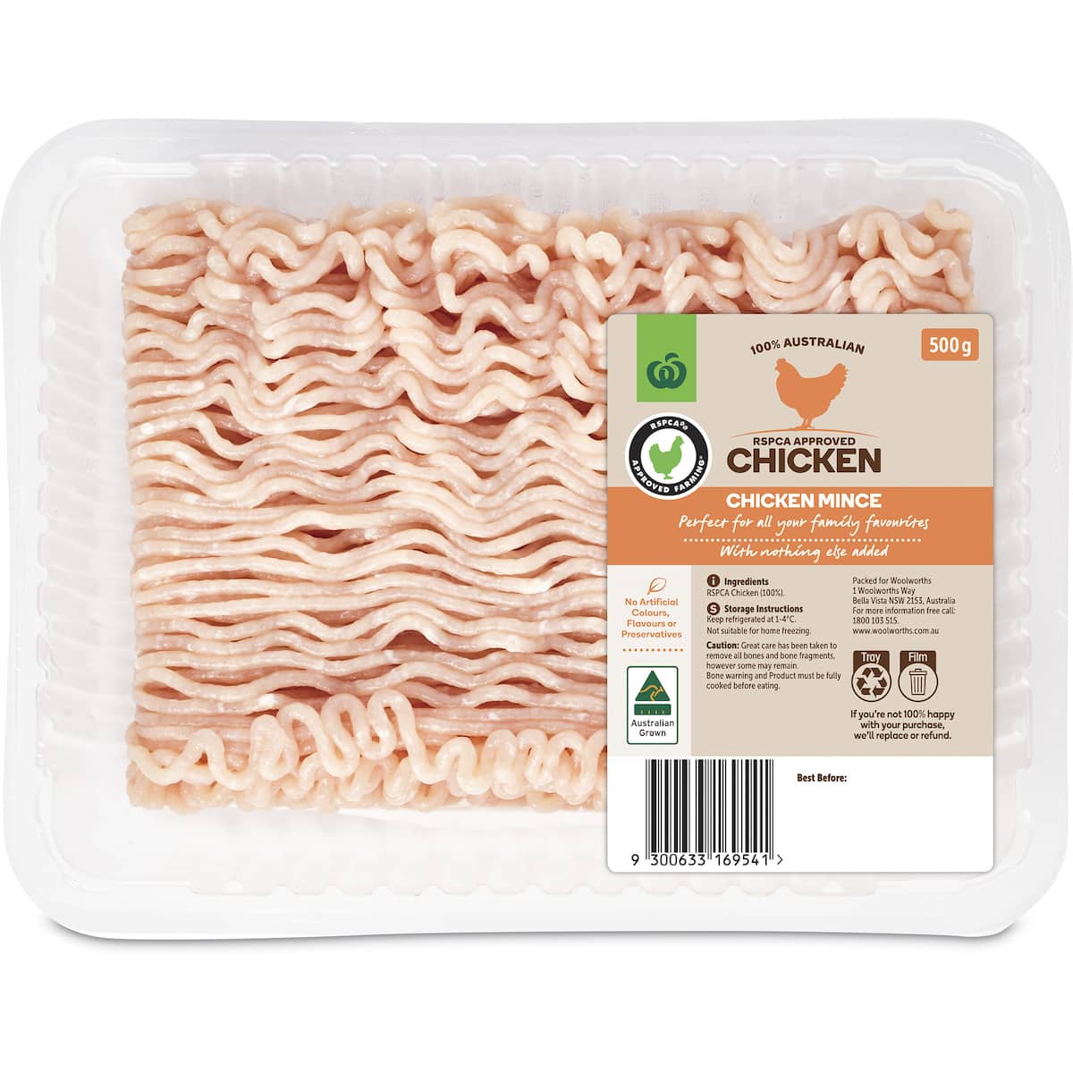 Woolworths Chicken Mince 500g | bunch